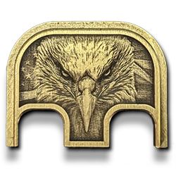 3D Brass Glock Back Plates | USMC Veteran Owned | MILSPIN