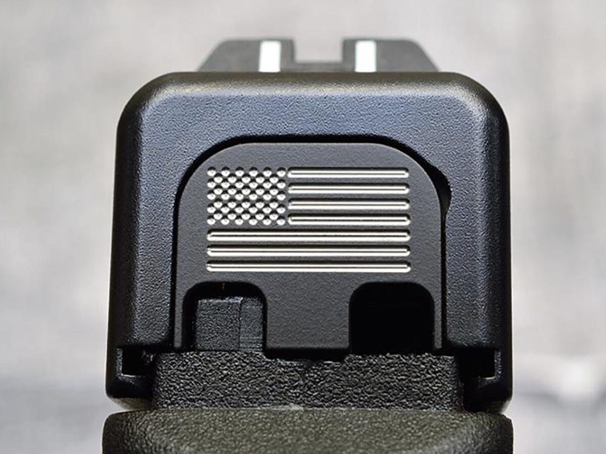 Milspin American Flag Slide Back Plate | MILSPIN