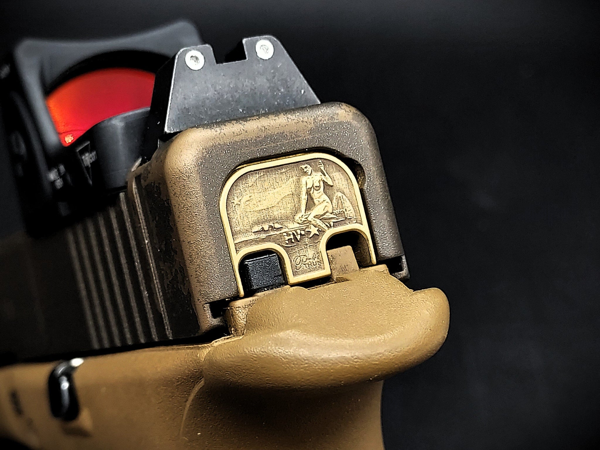 Milspin Premium 3D Slide Back Plate | MILSPIN